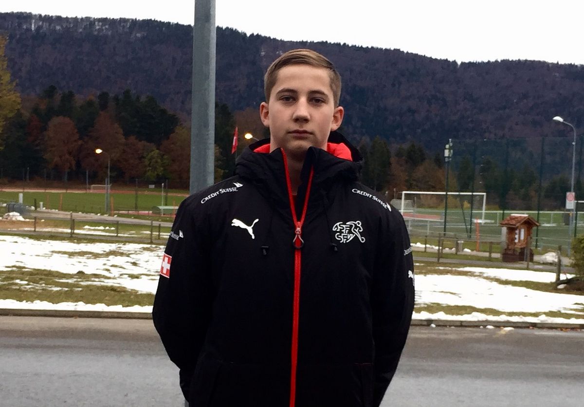 SVS-Keeper Tim Huber bei der Nationalmannschaft der Schweiz